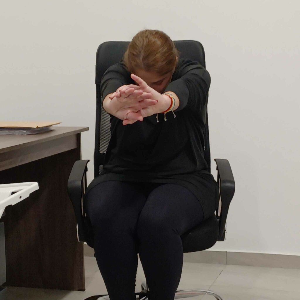 Office Stretch - Exercise At Home For Overweight People